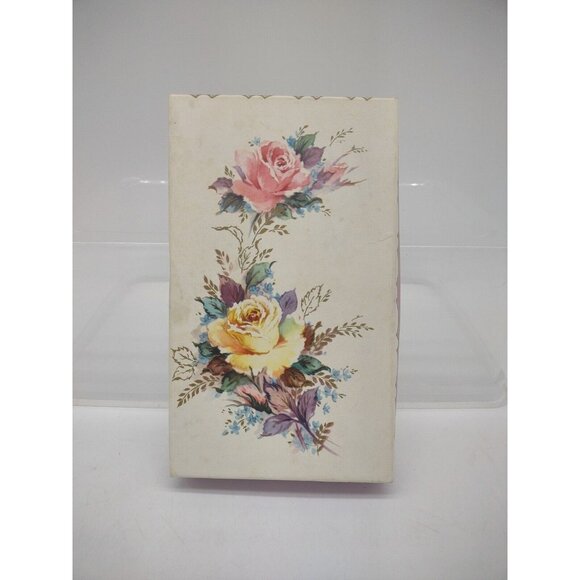 Office | 12 Vtg 196s Coronation Box Greeting Card Parchment Glitter Usa ...